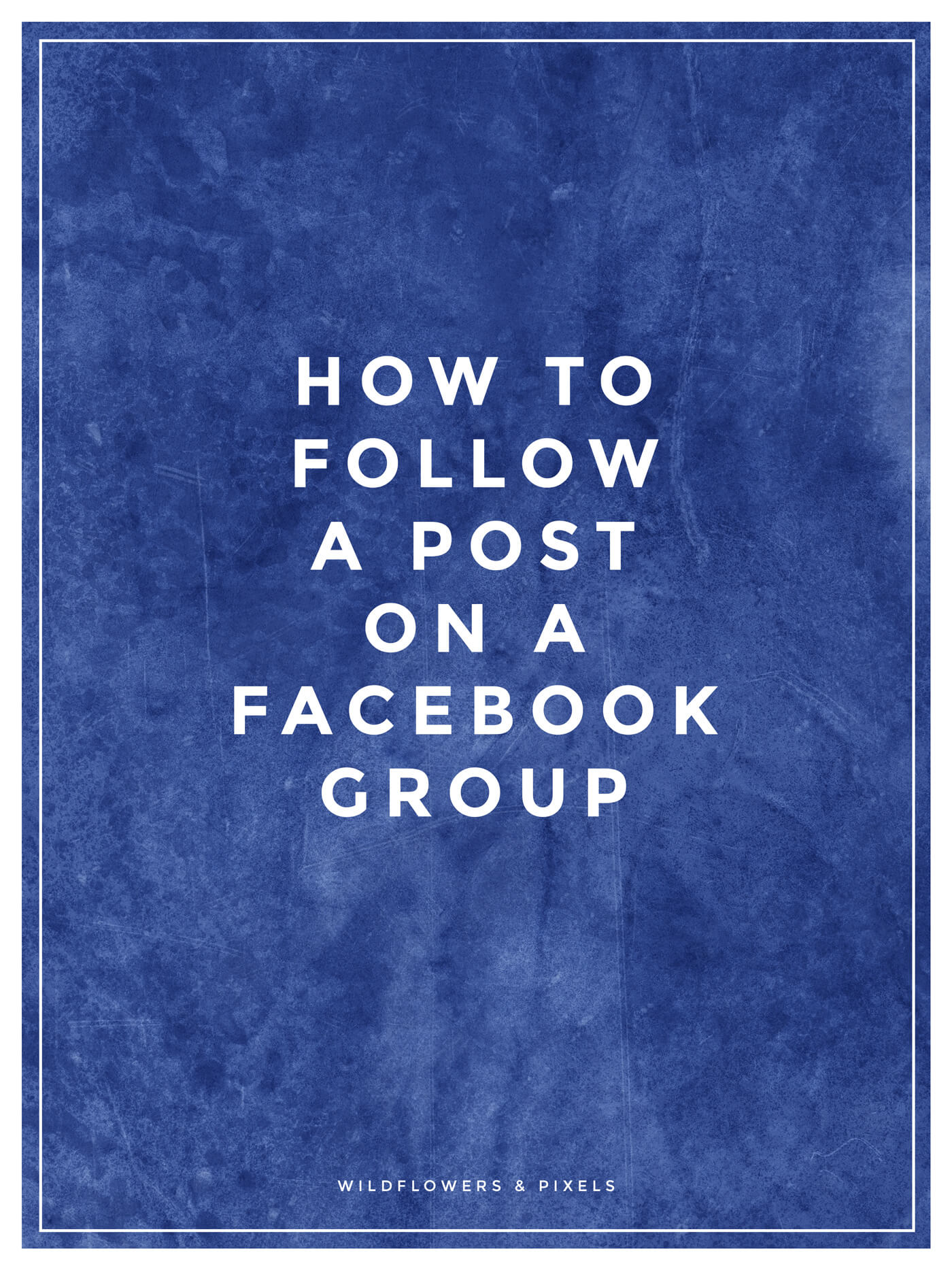 How To Follow A Post On A Facebook Group